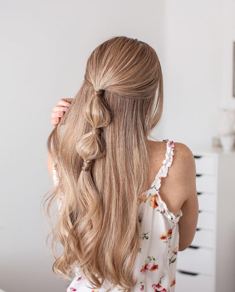 25 Ways To Nail The Bubble Braid Ponytail Trend