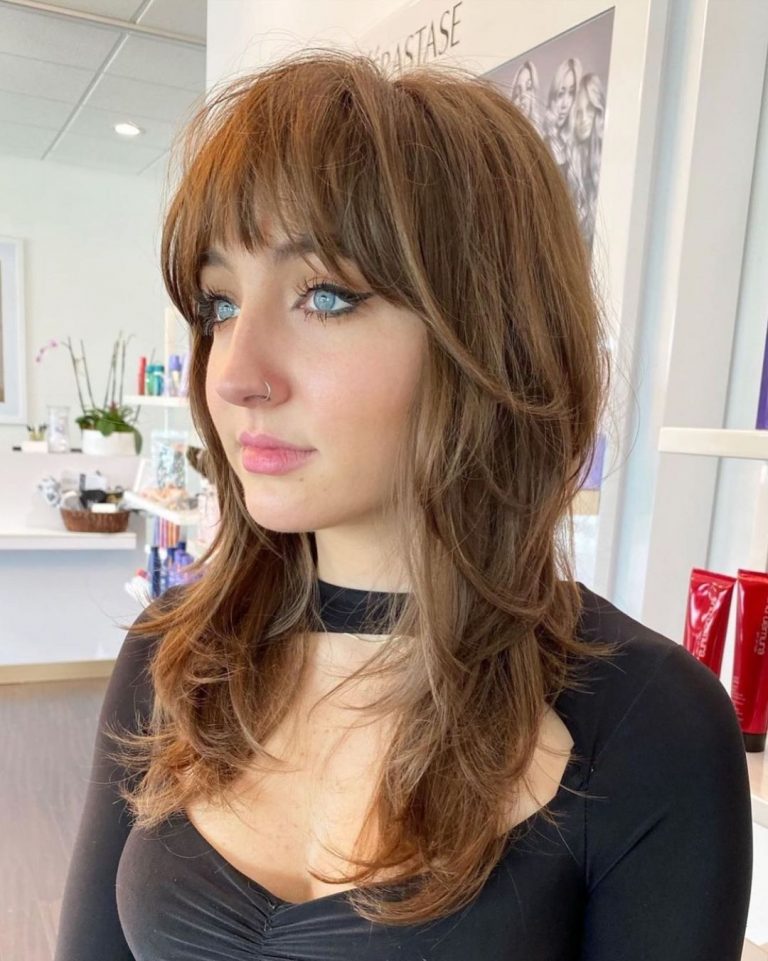 25 Hairstyles With Choppy Bangs To Nail The Effortlessly Chic Look