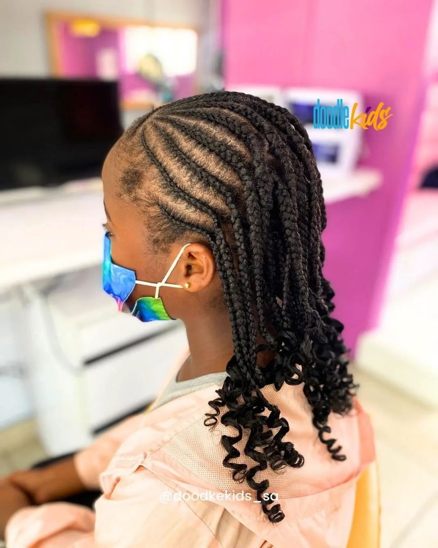 The Cutest 21 Kids Cornrow Hairstyles Your Child Will LOVE