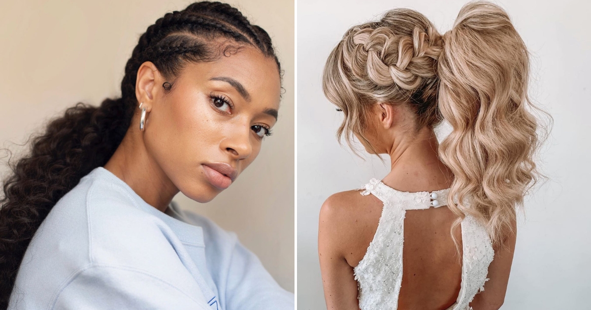 These 24 Braid Into Ponytail Looks Will Elevate Your Everyday Style