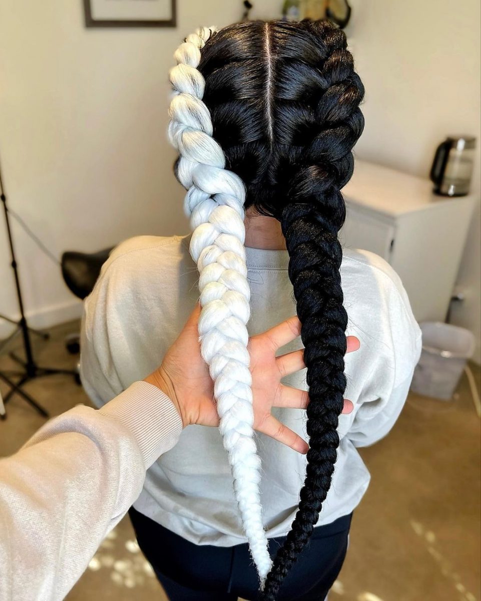 The Chicest Black And White Hair Styles To Make You Out Stand Out This ...