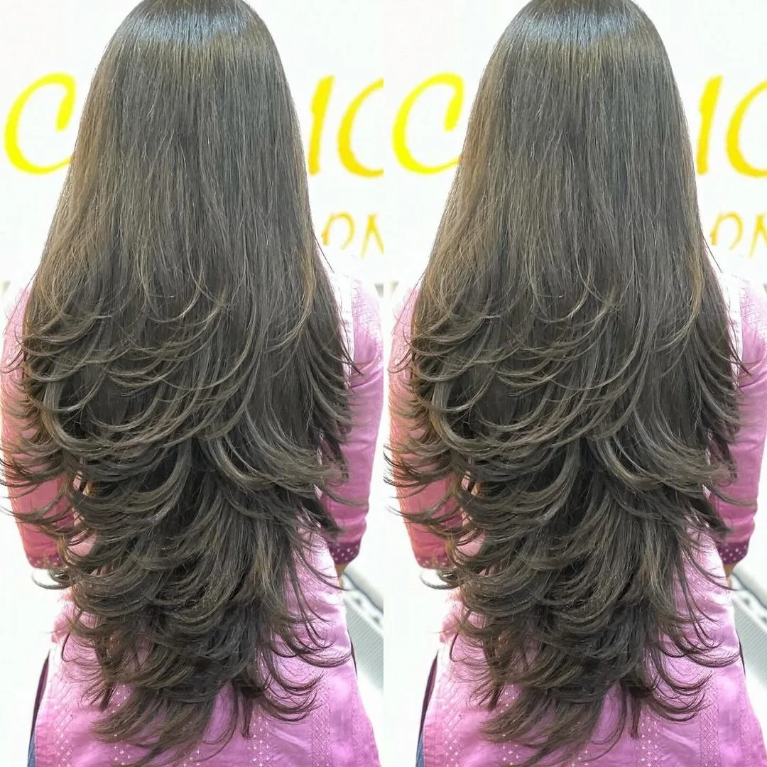 24 Cuts With Volume-Boosting Choppy Layers For Long Hair