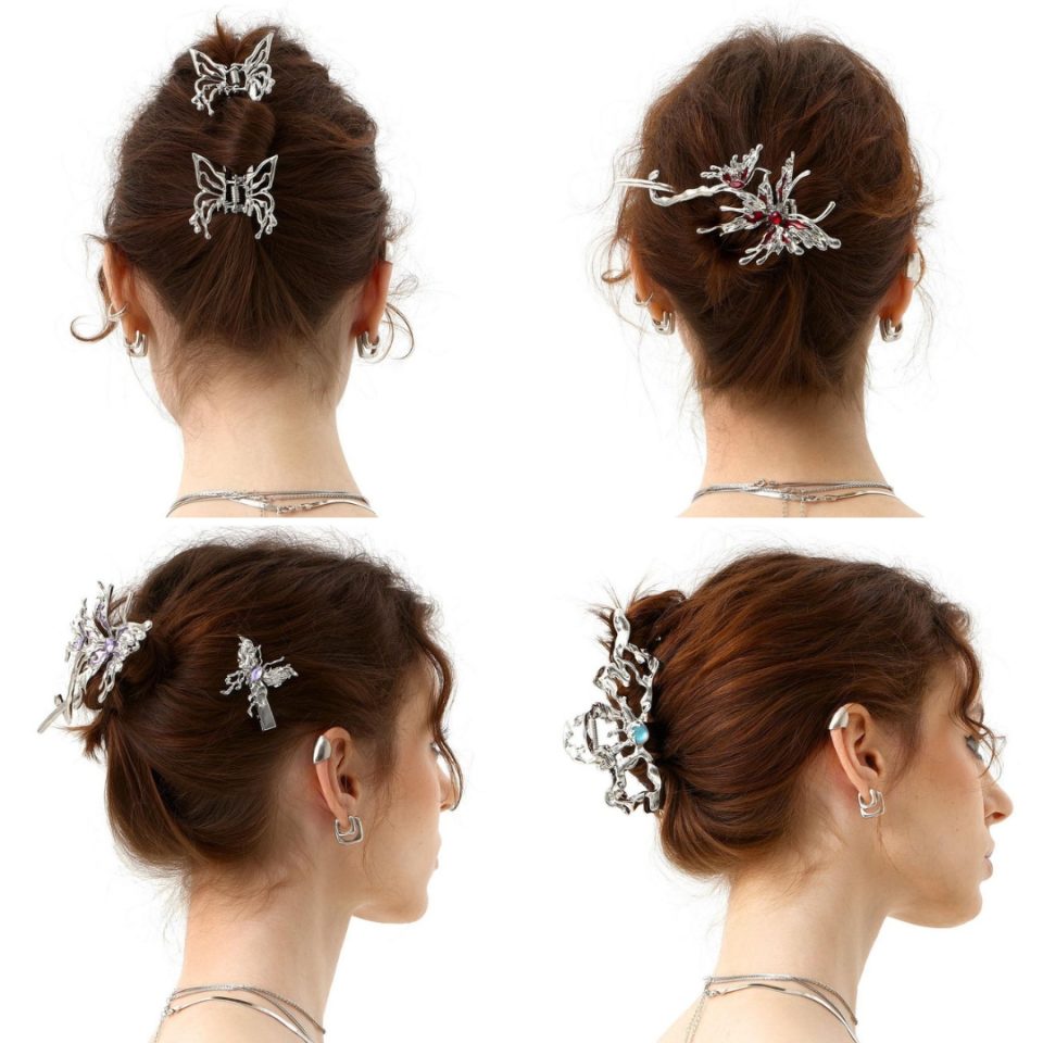 Fresh & Fab Claw Clip Hairstyles for Short and Medium Hair