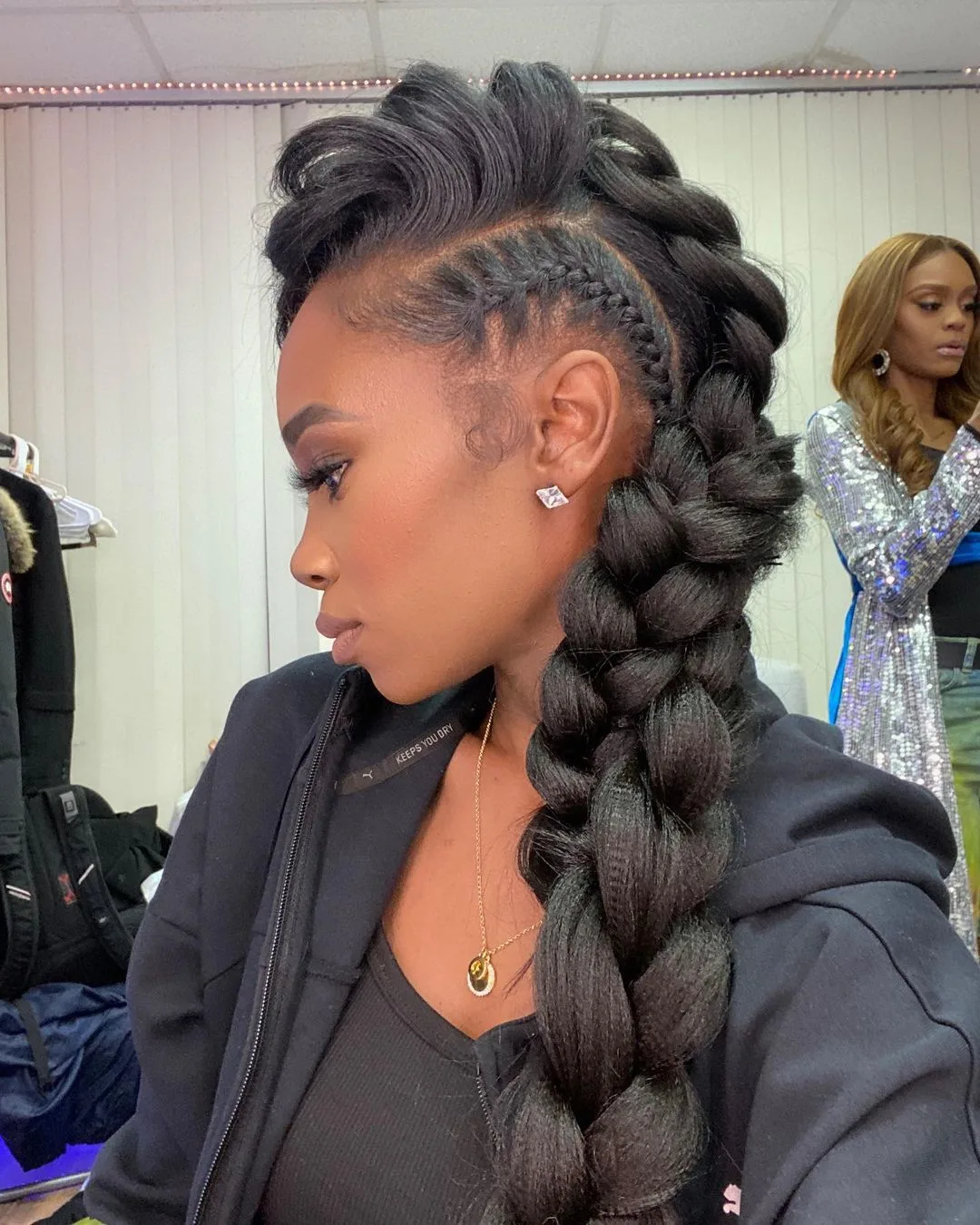 25 Posh Black Hair Updo Hairstyles You'll Want To Copy