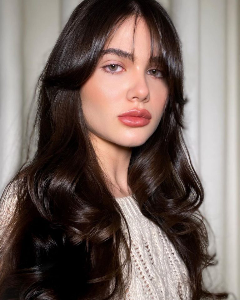 24 Top Trending Wispy Curtain Fringe Styles For Long Hair