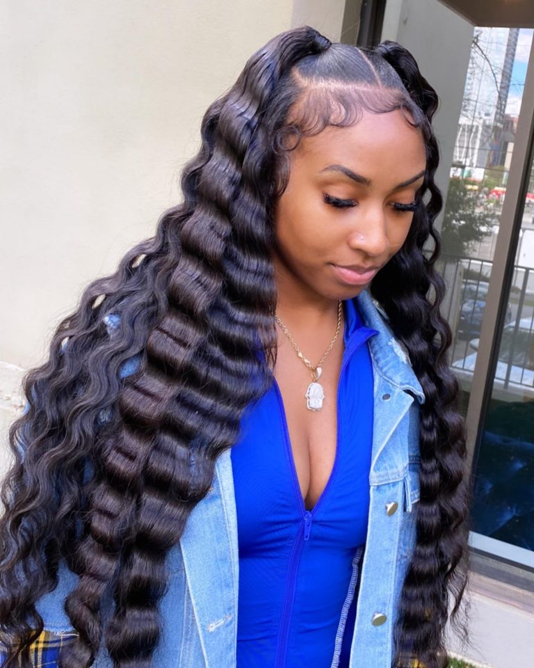 These Two Ponytails With Weave Looks Will Have You Feeling Yourself