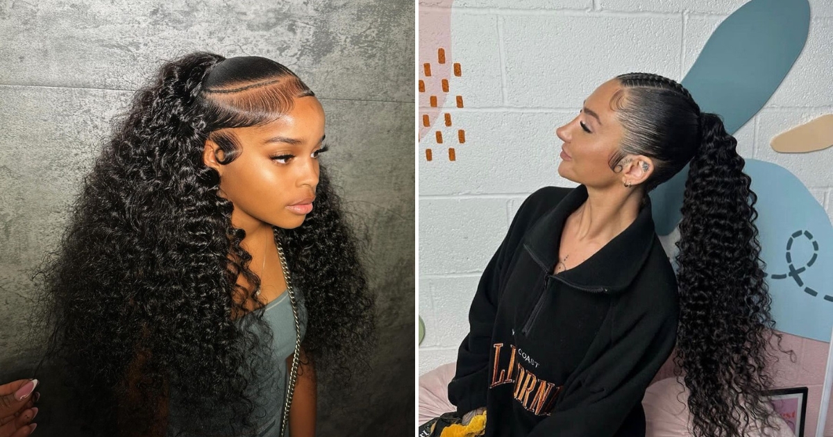 20 High Curly Weave Ponytails That Match Your Hair And Your Vibe