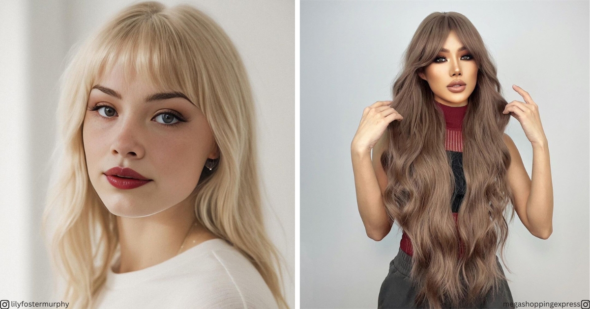 22 Insta-Worthy Wavy Hair With Bangs Looks To Try Today
