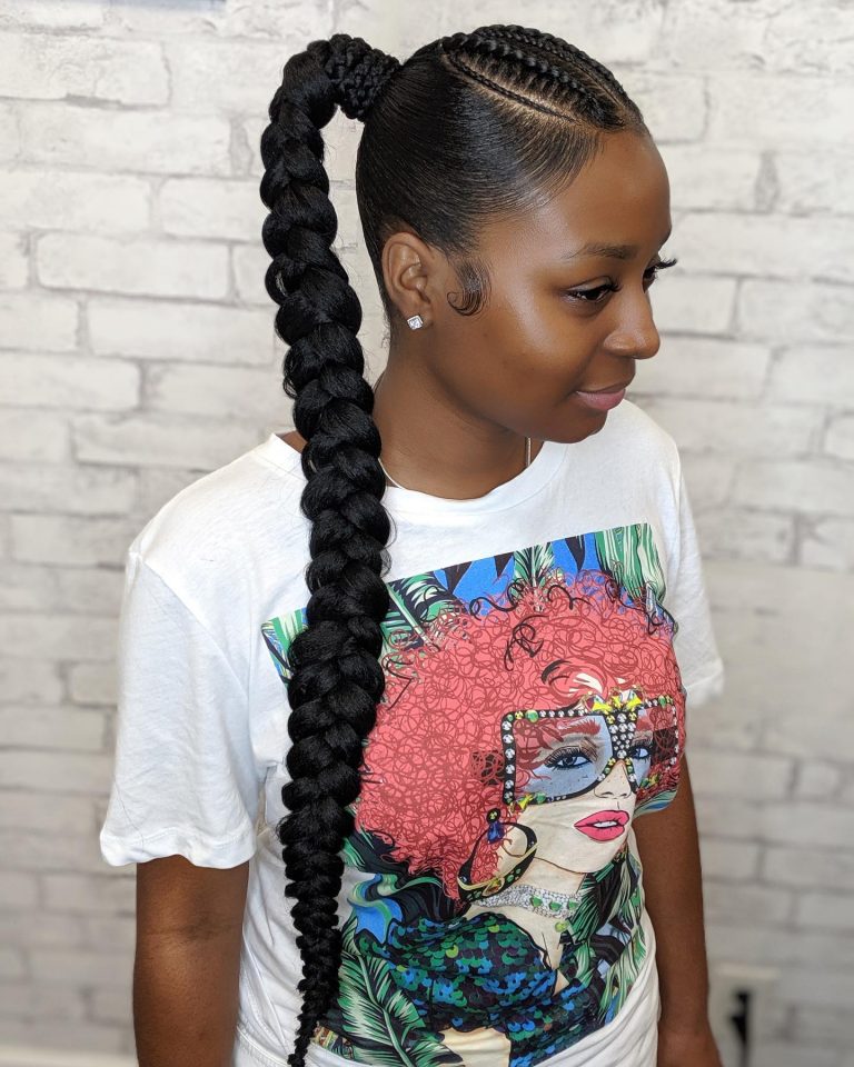 25 Braided Ponytails You Need To Add To Your Inspo Board