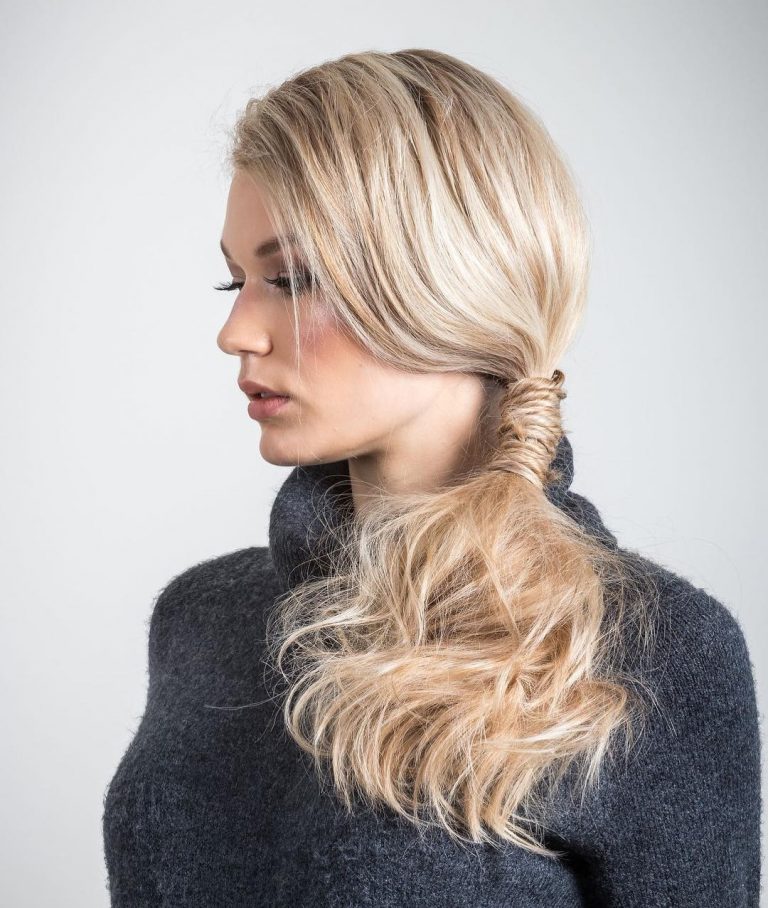 The Side Ponytail Is Back And Better Than Ever