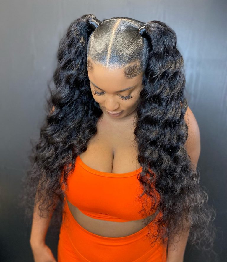These Two Ponytails With Weave Looks Will Have You Feeling Yourself
