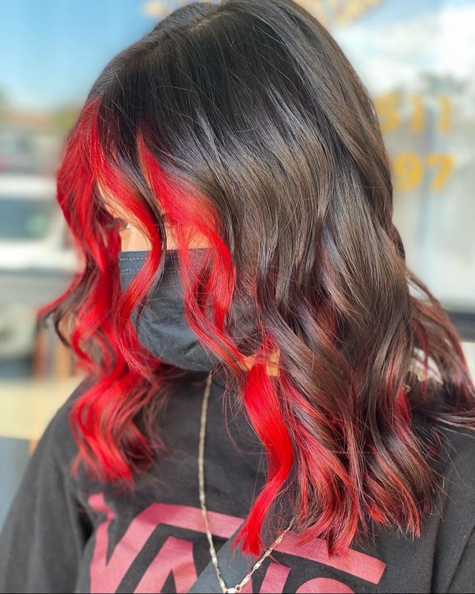 22 Ways To Rock The Brunette Hair With Money Piece Trend