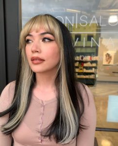 22 Ways To Rock The Brunette Hair With Money Piece Trend