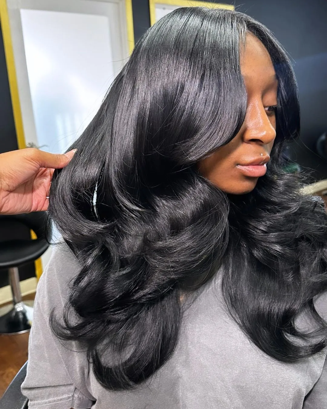 Los colores y peinados más chic para el pelo negro que te convertirán ...