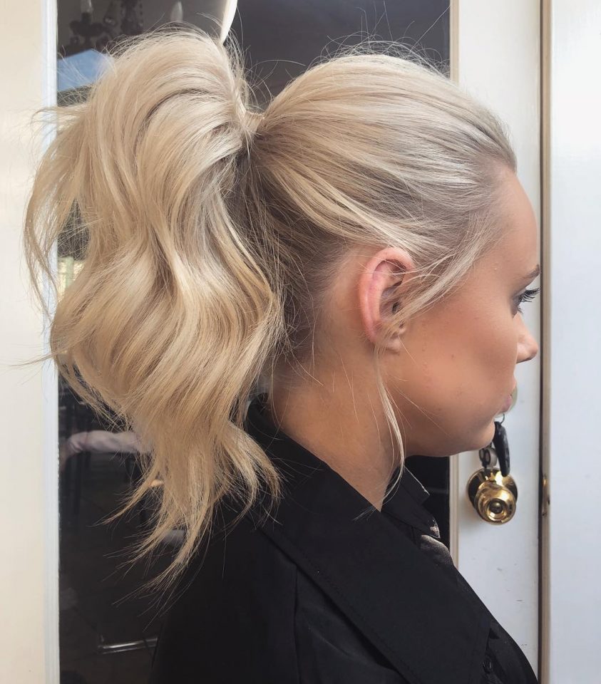 The High Ponytail Is The Hairstyle That's Always Having A Moment