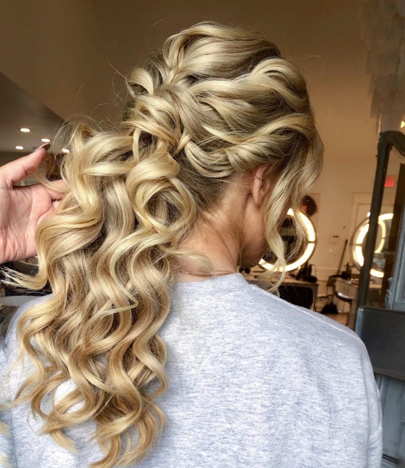24 Curled Ponytail Looks You'll Want To Try Out This Year