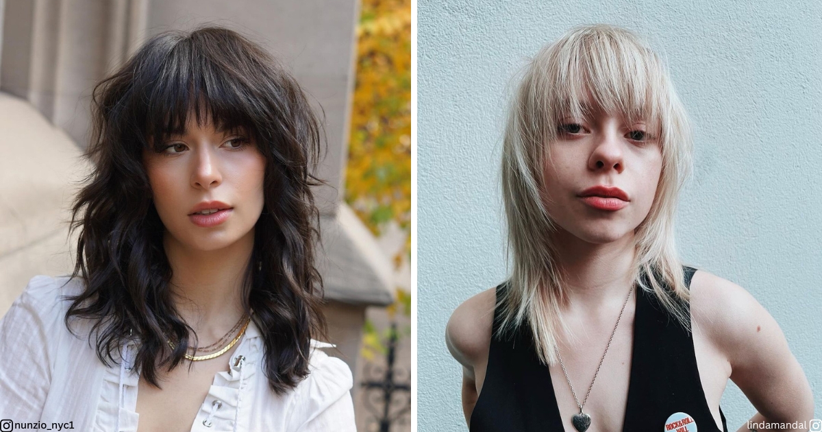 20 Stylish Ways To Wear A Layered Shag With Fringe