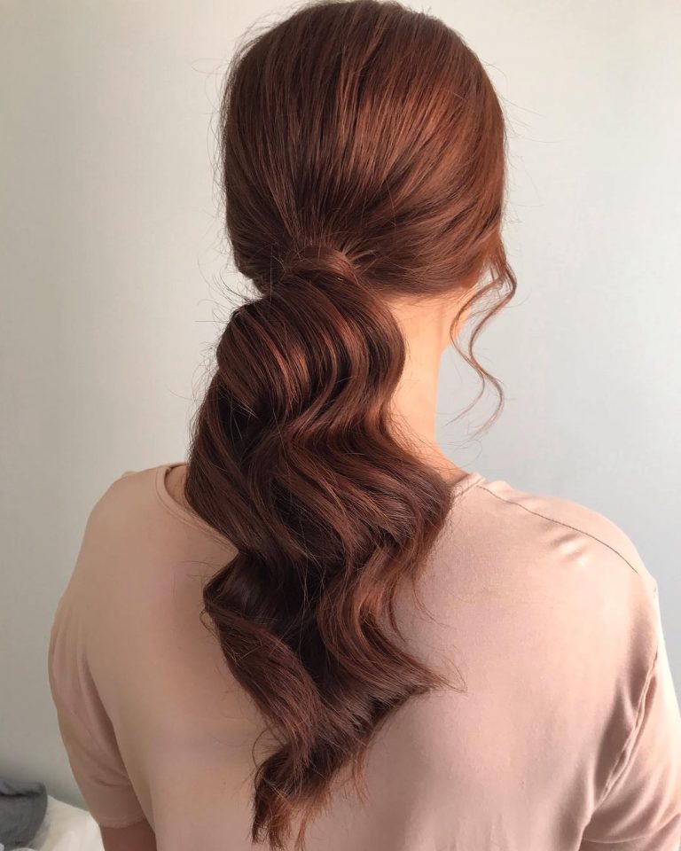24 Curled Ponytail Looks You'll Want To Try Out This Year
