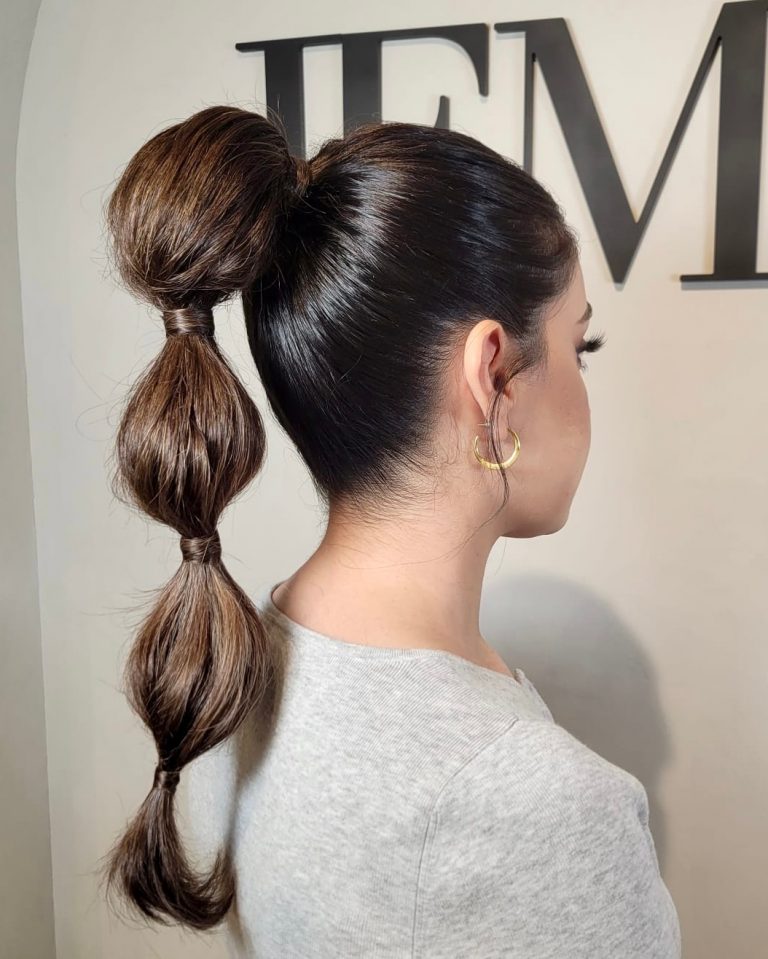 The High Ponytail Is The Hairstyle That's Always Having A Moment