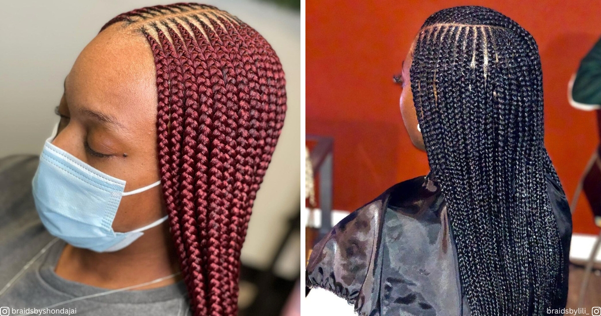 Las trenzas en capas vuelven con fuerza en 2025