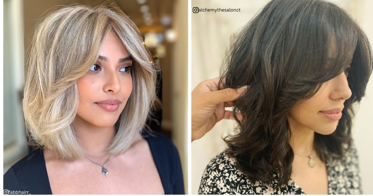 Prepare To See The Layered Lob Cut Everywhere This Year