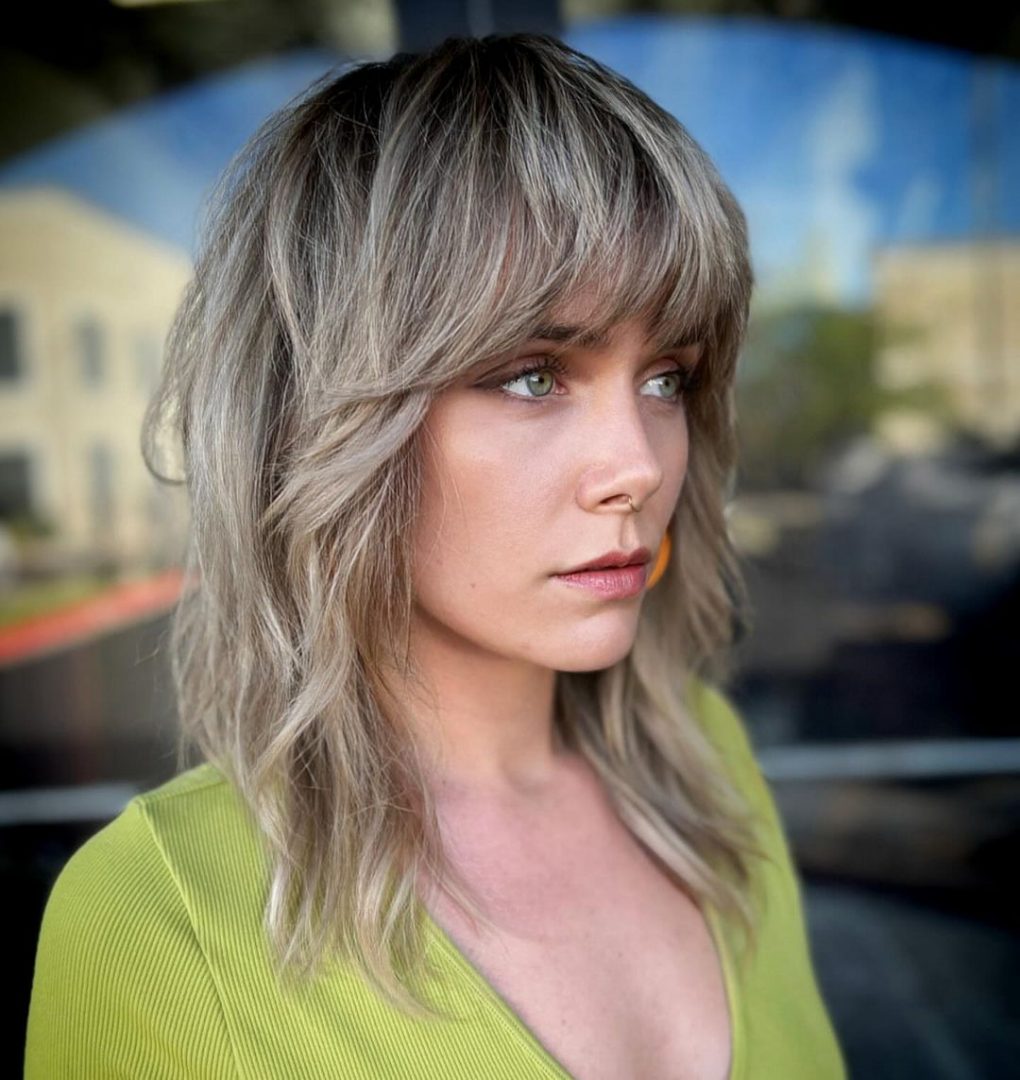 20 Stylish Ways To Wear A Layered Shag With Fringe