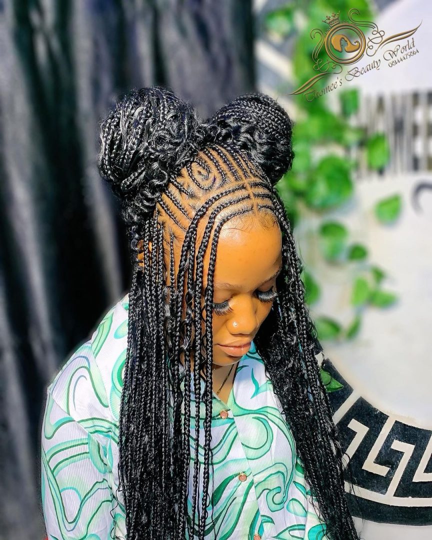 Layered Braids Are Making A Huge Comeback In 2025