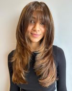 20 Most Flattering Long Layered Haircuts For Round Faces