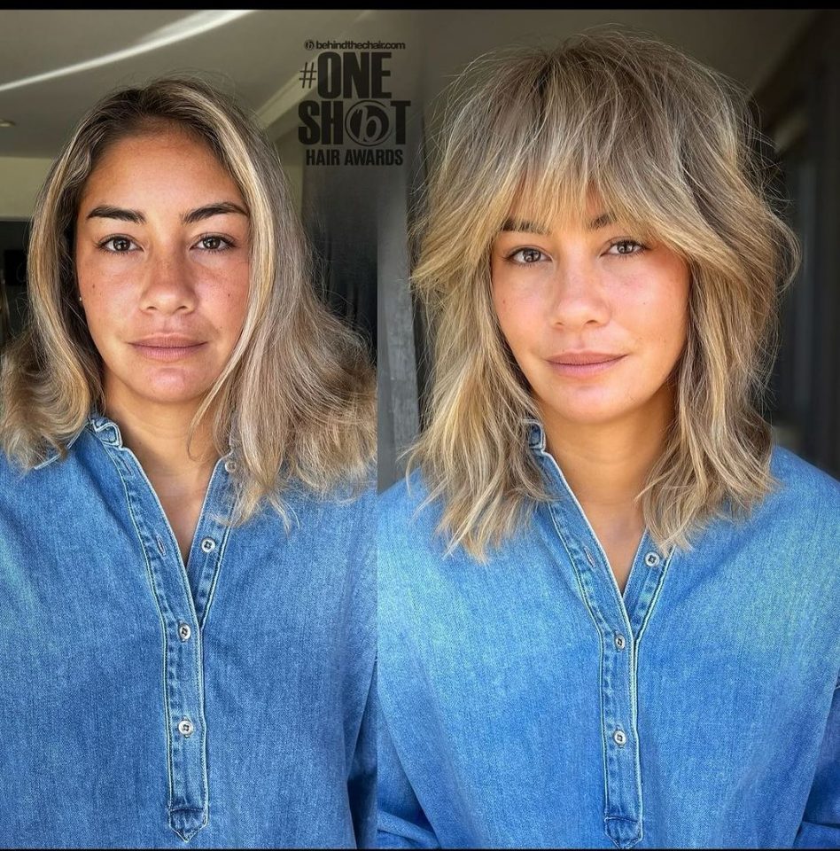 20 Stylish Ways To Wear A Layered Shag With Fringe