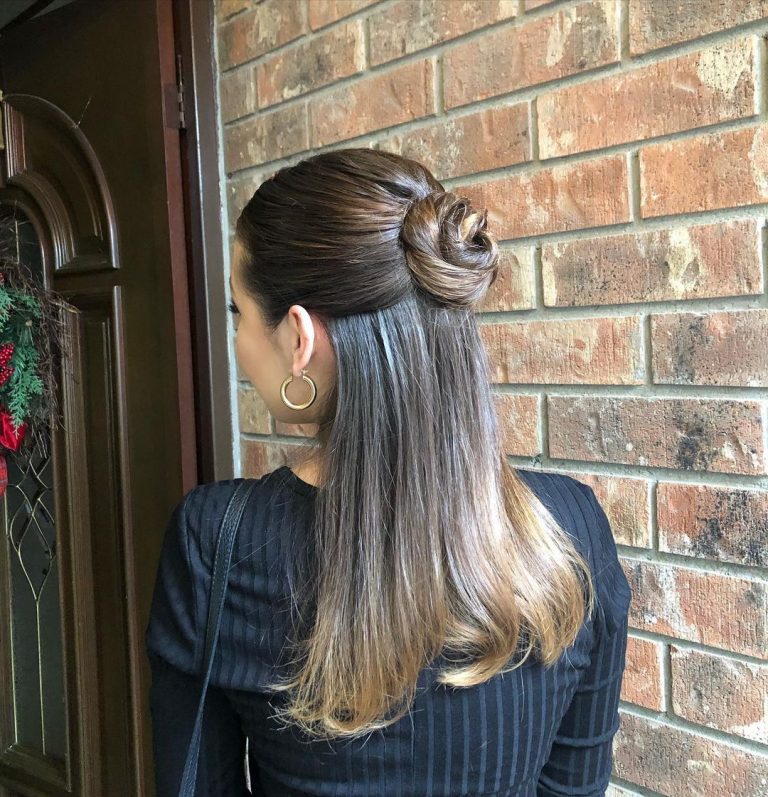 20 Half Updos For Medium-Length Hair You Can Rock Everywhere