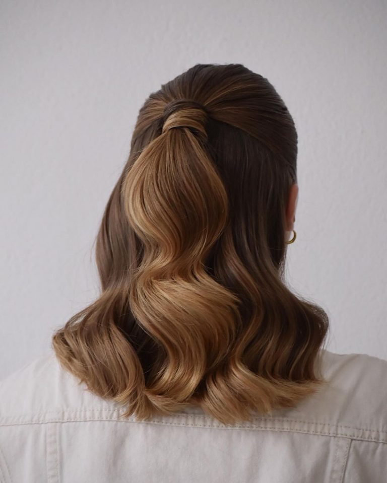 20 Half Updos For Medium-Length Hair You Can Rock Everywhere