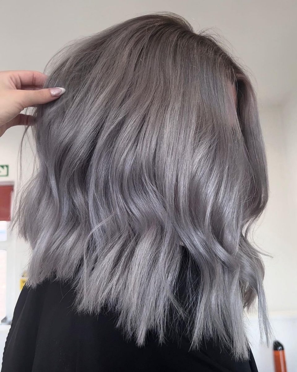 Silver Hair Color Is Blowing Up Again And Here's How To Wear It