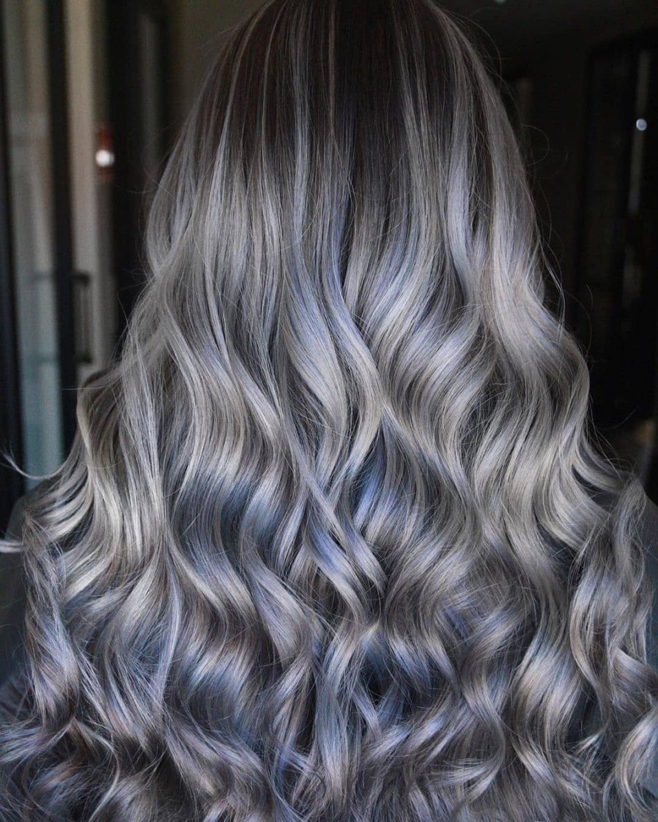 Silver Hair Color Is Blowing Up Again And Here's How To Wear It