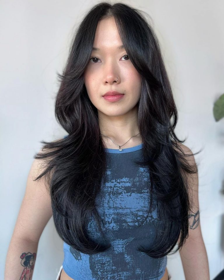 Long Hair Wolf Cut Is The Trendy Style You Need This Season