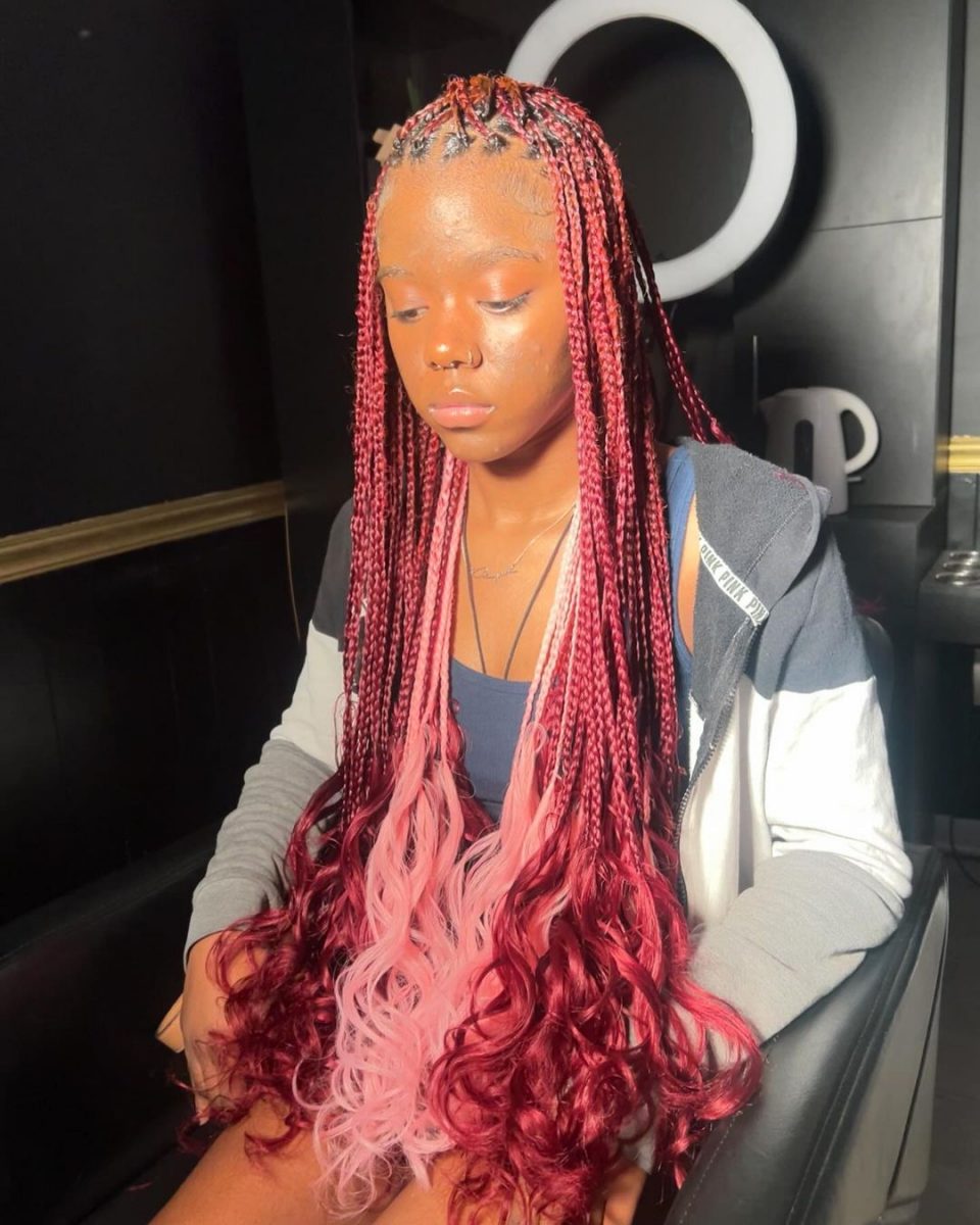 These 18 Boho Knotless Braids Styles Are Real Head-Turners