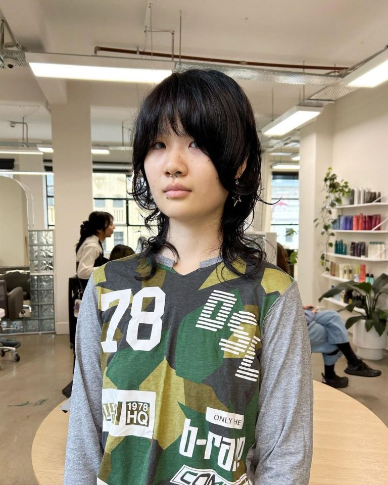 20 Ways To Wear A Bold And Beautiful Wolf Cut With Bangs