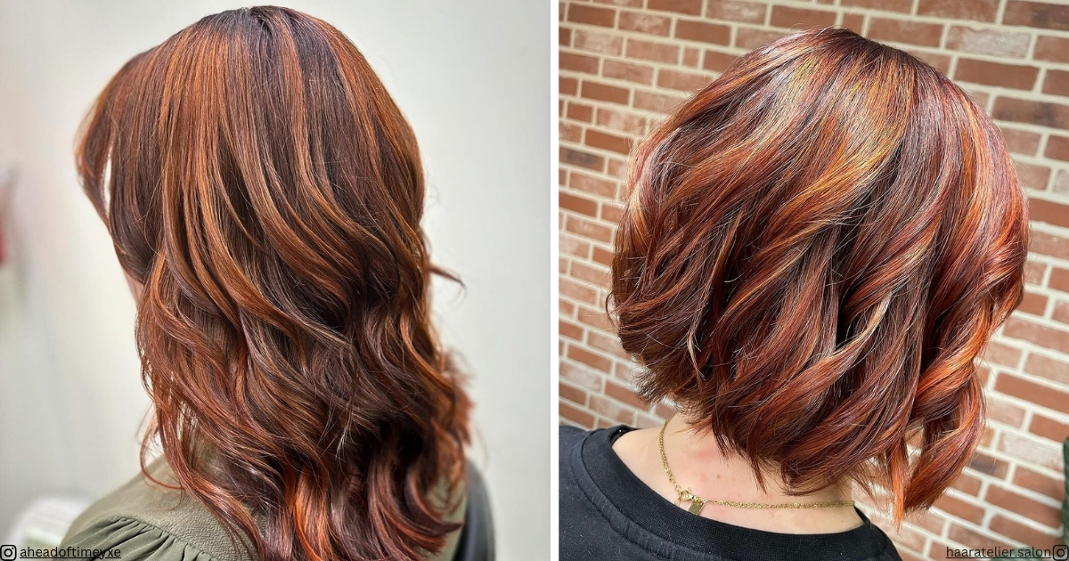 18 Gorgeous Styles With Copper Highlights You Shouldn't Miss Out