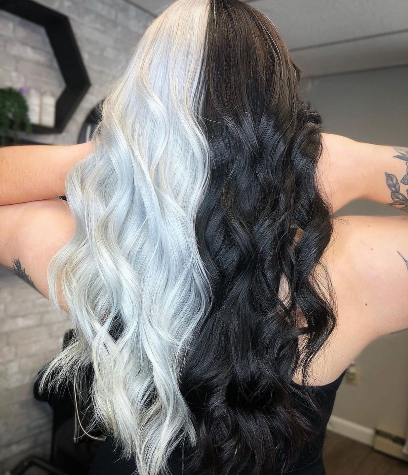 20 High-Contrast Hair Colors You'll Want to Copy Right Now