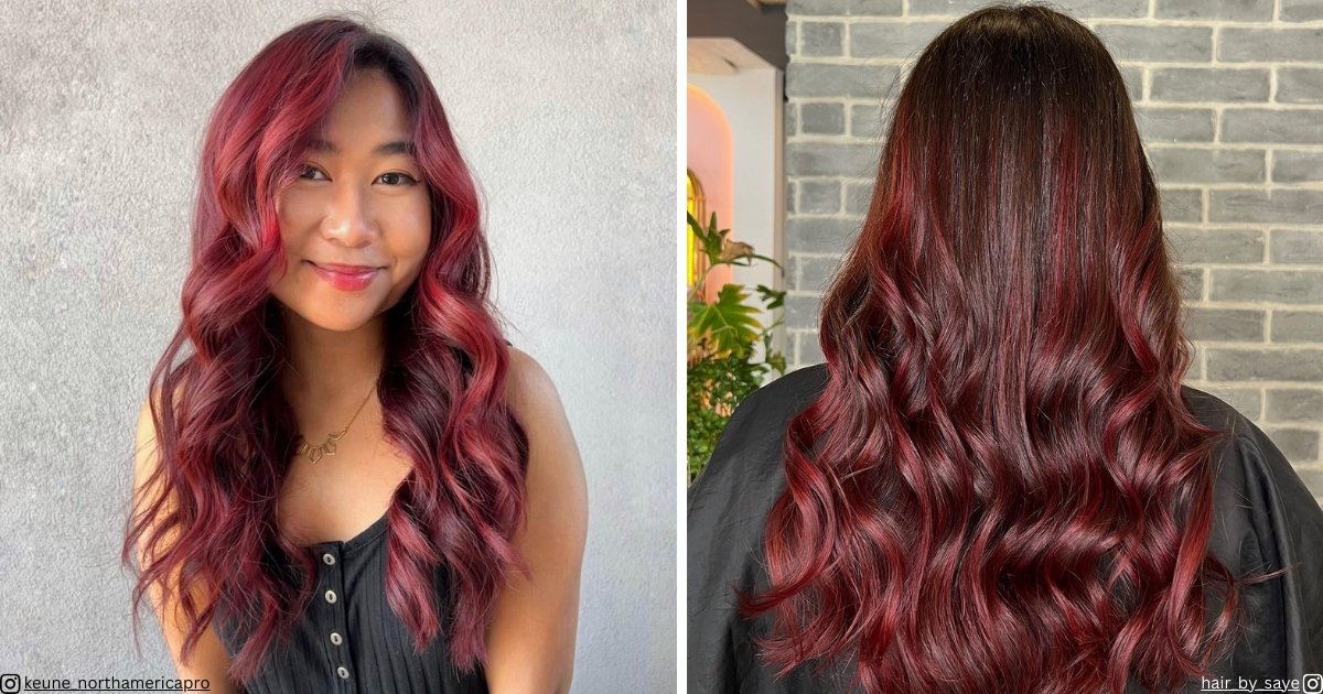 La tendencia del tinte Cherry Cola vuelve para acaparar de nuevo la ...