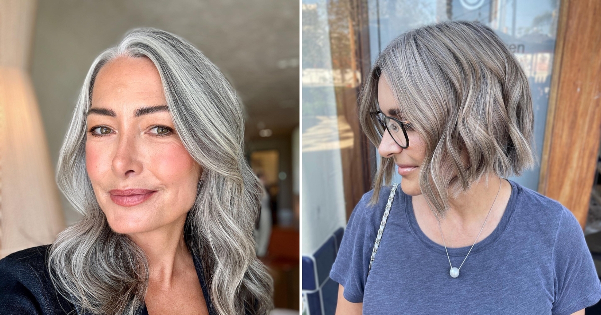 Gray Blending Is The Glamorous Way To Celebrate Your Silver Hair