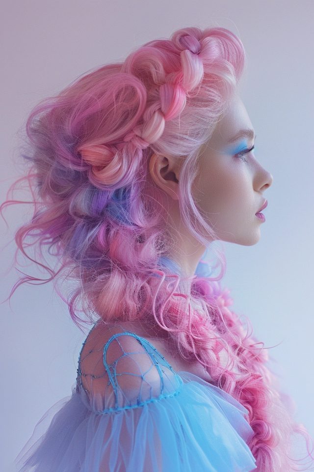 20 Unique Cotton Candy Hair Ideas For A Super Sweet Look