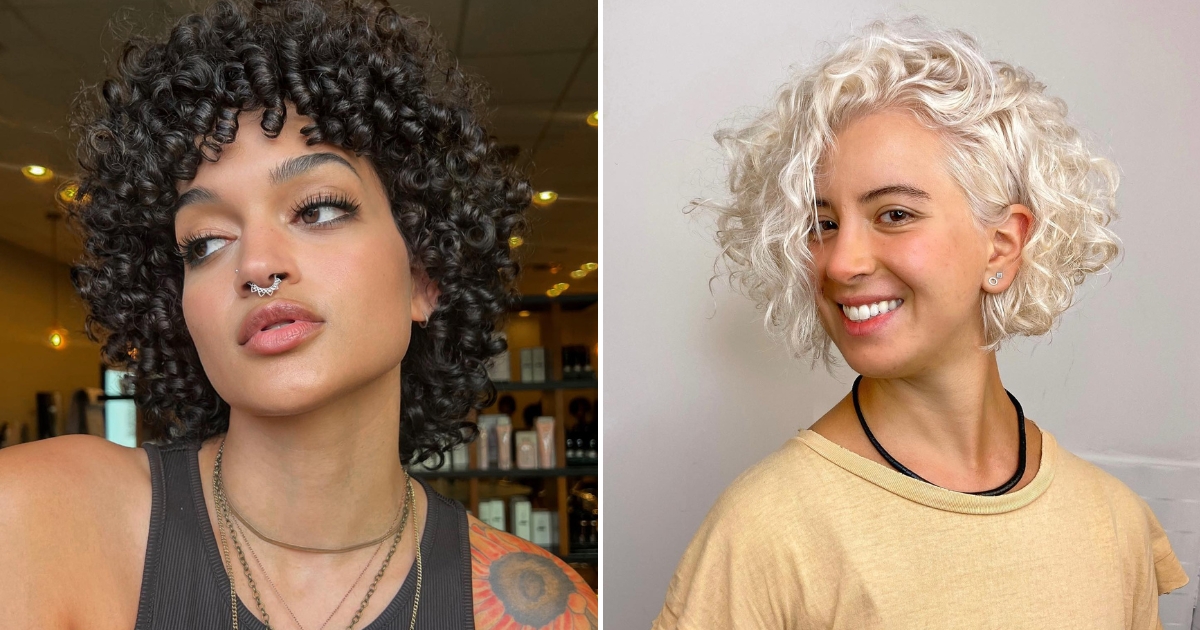 Short Curly Hair With Layers Is The Ultimate Fresh Look For Spring