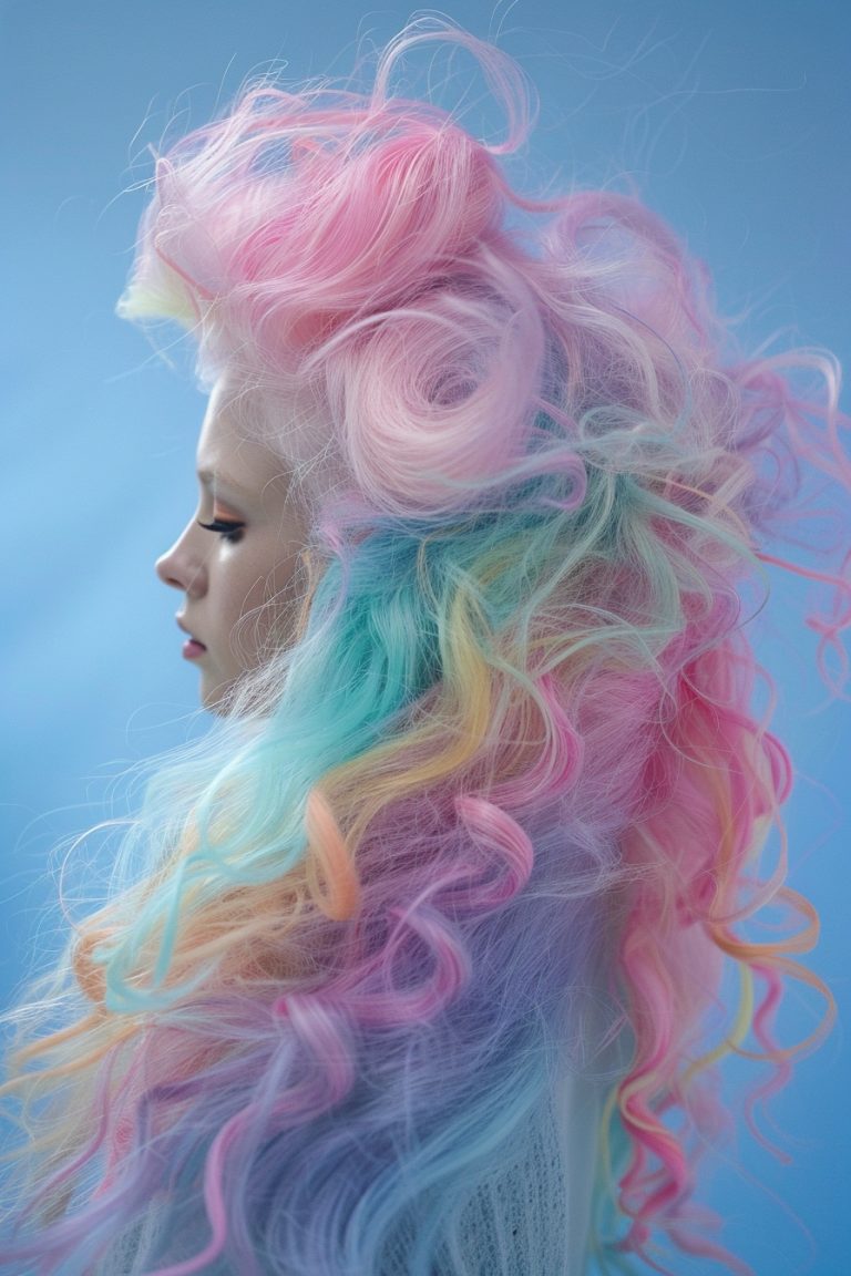 20 Unique Cotton Candy Hair Ideas For A Super Sweet Look