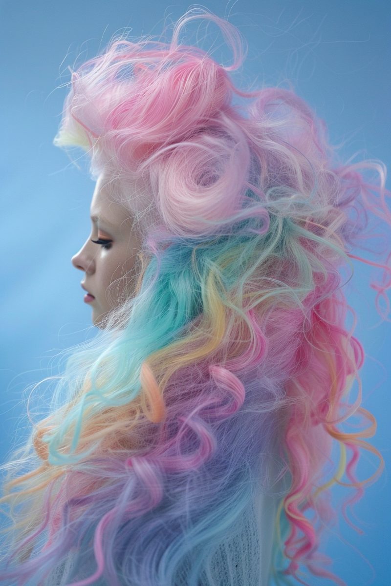 20 Unique Cotton Candy Hair Ideas For A Super Sweet Look