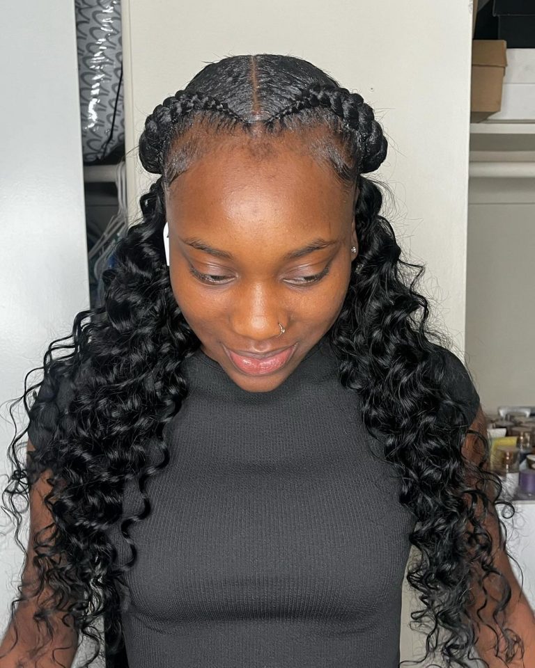 17 Fun Ways To Wear Braids In The Front On Natural Hair