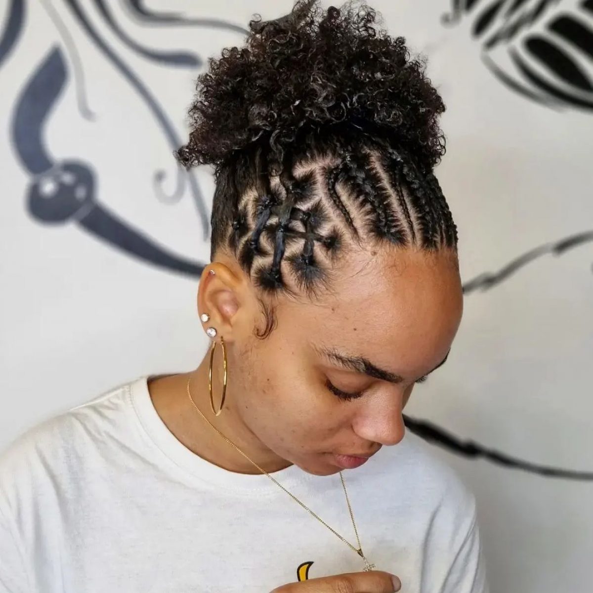 17 Fun Ways To Wear Braids In The Front On Natural Hair