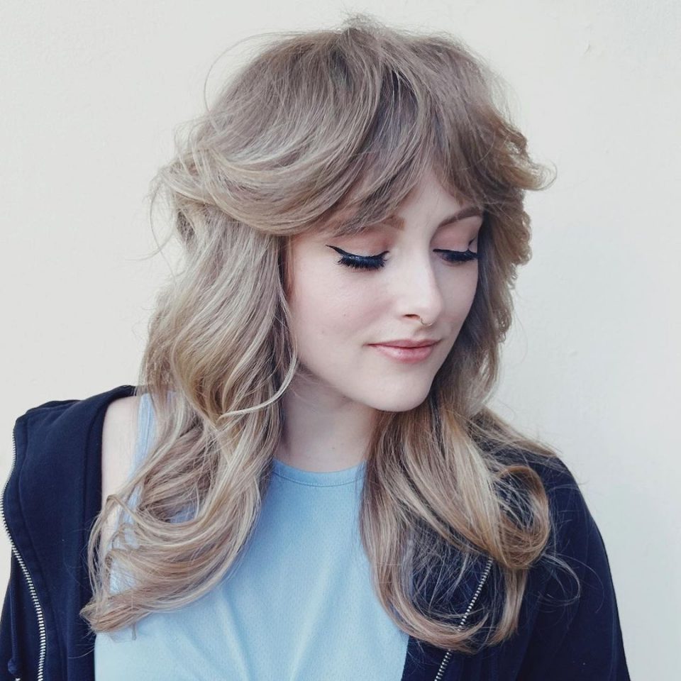 A Wavy Wolf Cut Is The Combination Of Chic And Wild You Need