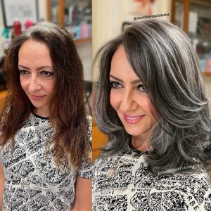 Gray Blending Is The Glamorous Way To Celebrate Your Silver Hair