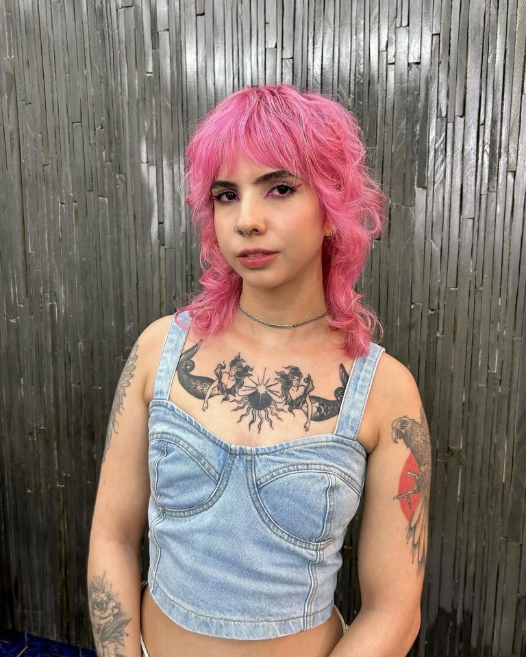 A Wavy Wolf Cut Is The Combination Of Chic And Wild You Need