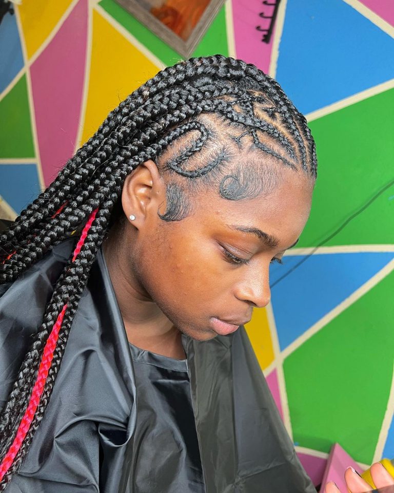 17 Fun Ways To Wear Braids In The Front On Natural Hair